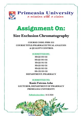 Size Exclusion Chromatography technique.pdf