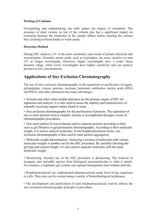 Size Exclusion Chromatography technique.pdf