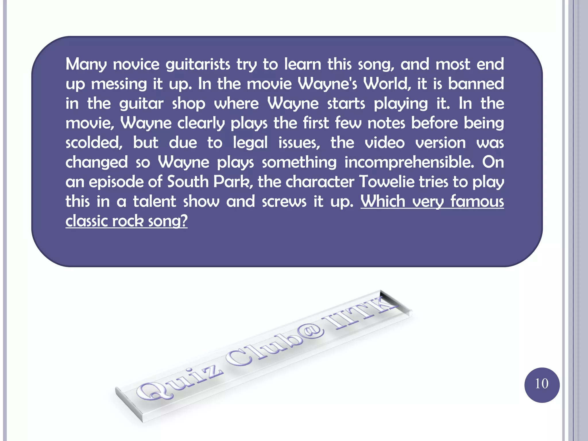 Quiz0609ishan | PPT