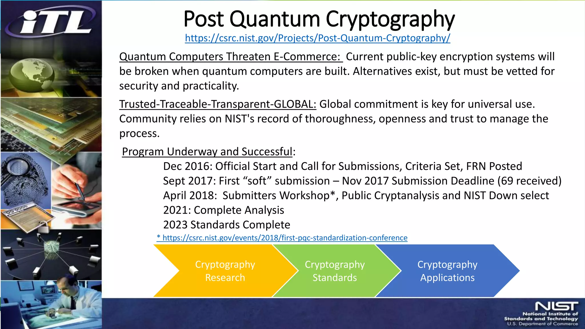Quantum Computing at NIST | PPTX | Physics | Science