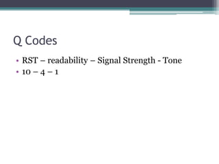 Q codes | PPTX | Telecommunications Industry | Industries