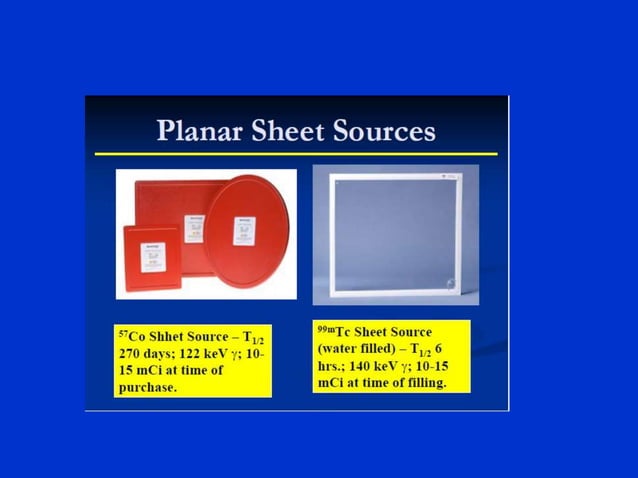 QC of gamma camera using different phantoms and their specification | PPT