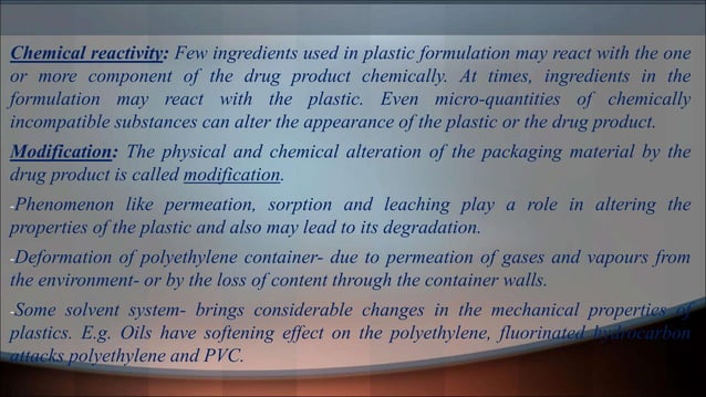 plastic and glass containers and its evaluation test, drug plastic ...