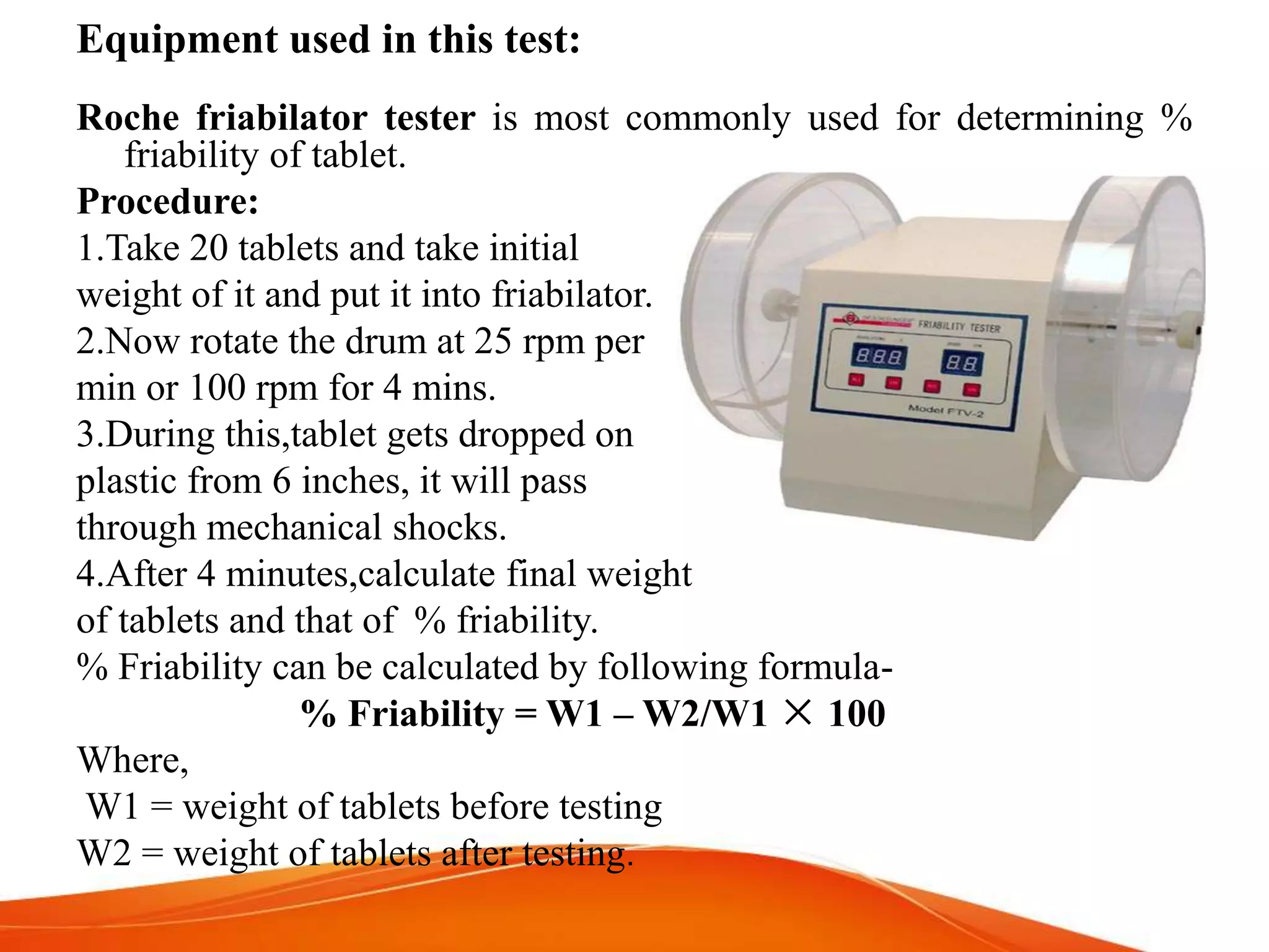 Quality control tests of tablet | PPTX