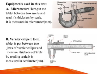 Quality control tests of tablet | PPTX