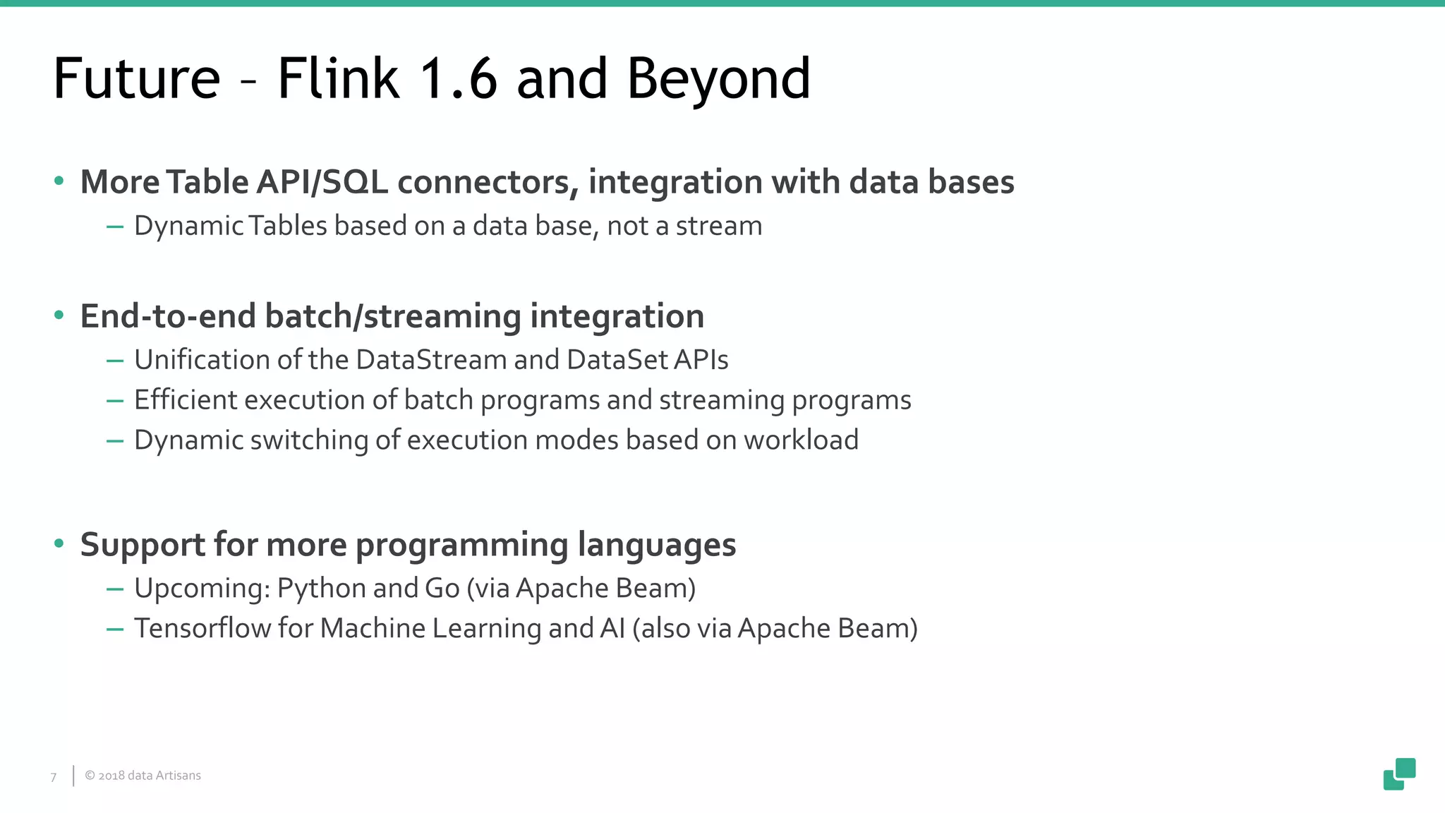 (Past), Present, and Future of Apache Flink | PPT