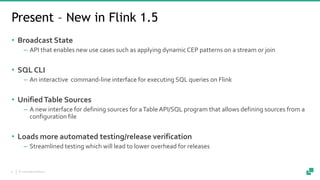 (Past), Present, and Future of Apache Flink | PPT