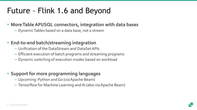 (Past), Present, and Future of Apache Flink | PPT