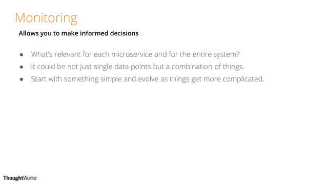 From Monolith to Observable Microservices using DDD | PPT