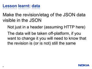 Lessons learnt coverting from SQL to NoSQL | PPT