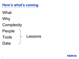 Lessons learnt coverting from SQL to NoSQL | PPT