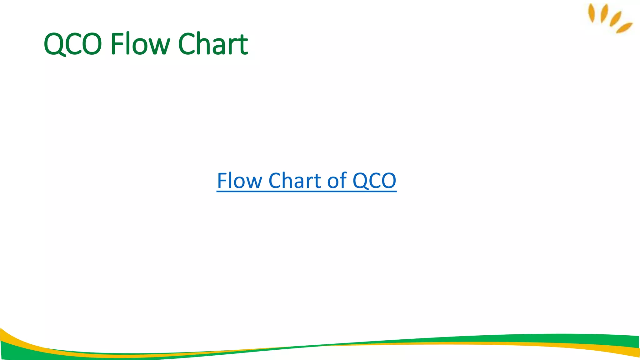 QCO presentation | PPTX