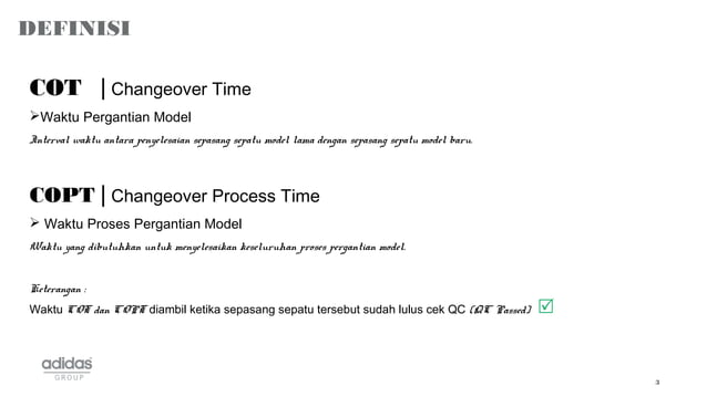 QCO (Quick Change Over) | PPT