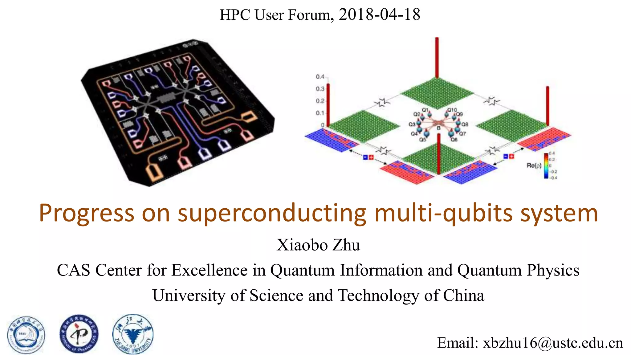 Quantum Computing in China: Progress on Superconducting Multi-Qubits ...