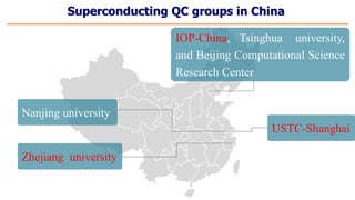 Quantum Computing in China: Progress on Superconducting Multi-Qubits System | PPT