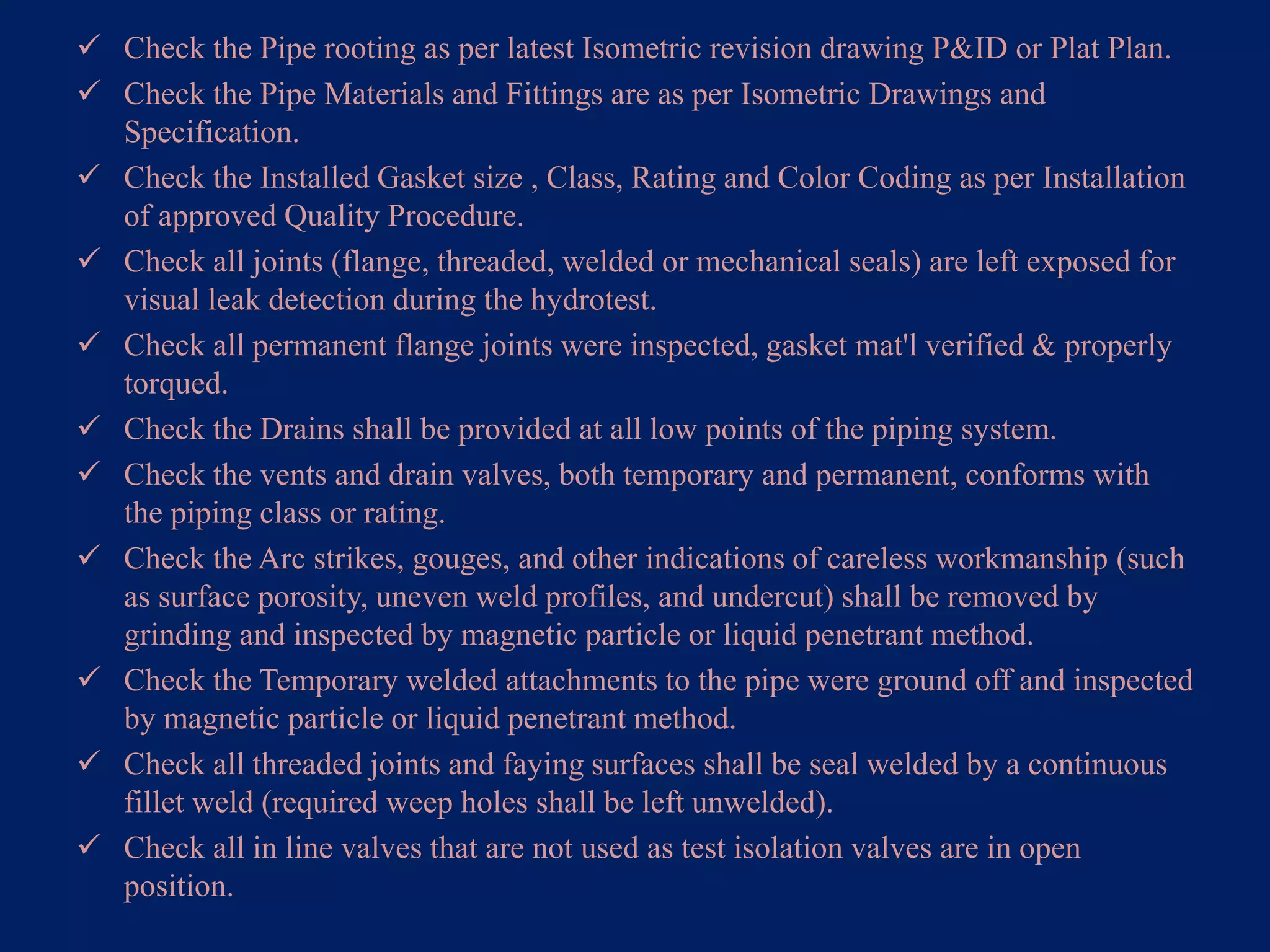 Qc piping guide | PDF