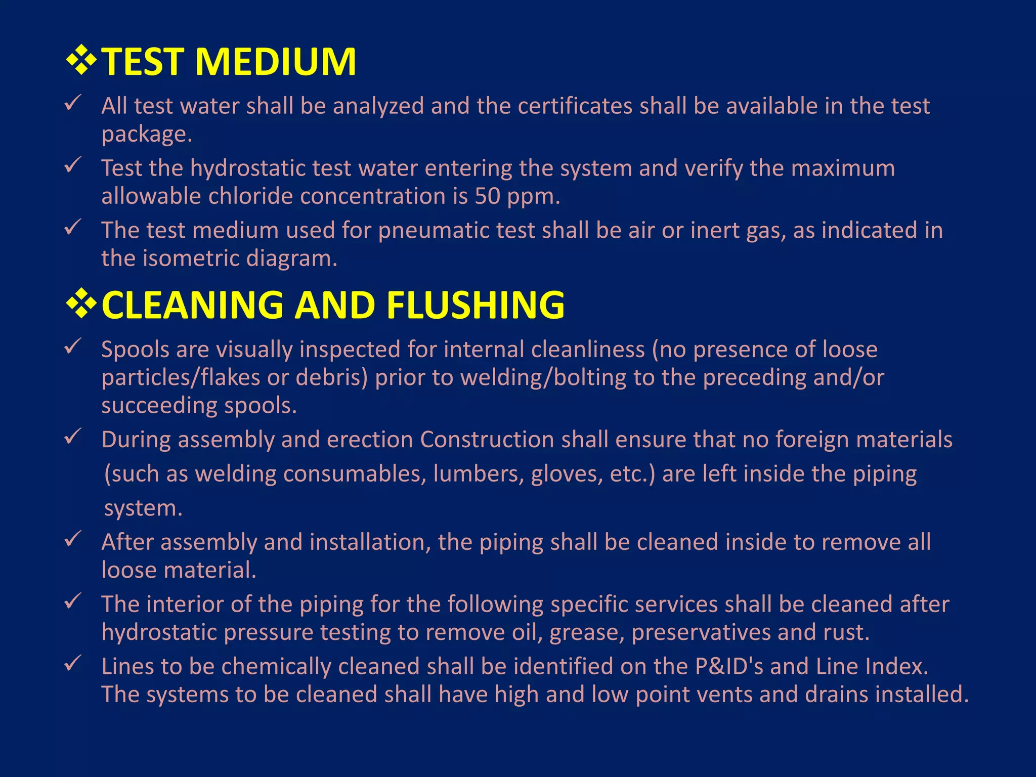 Qc piping guide | PDF