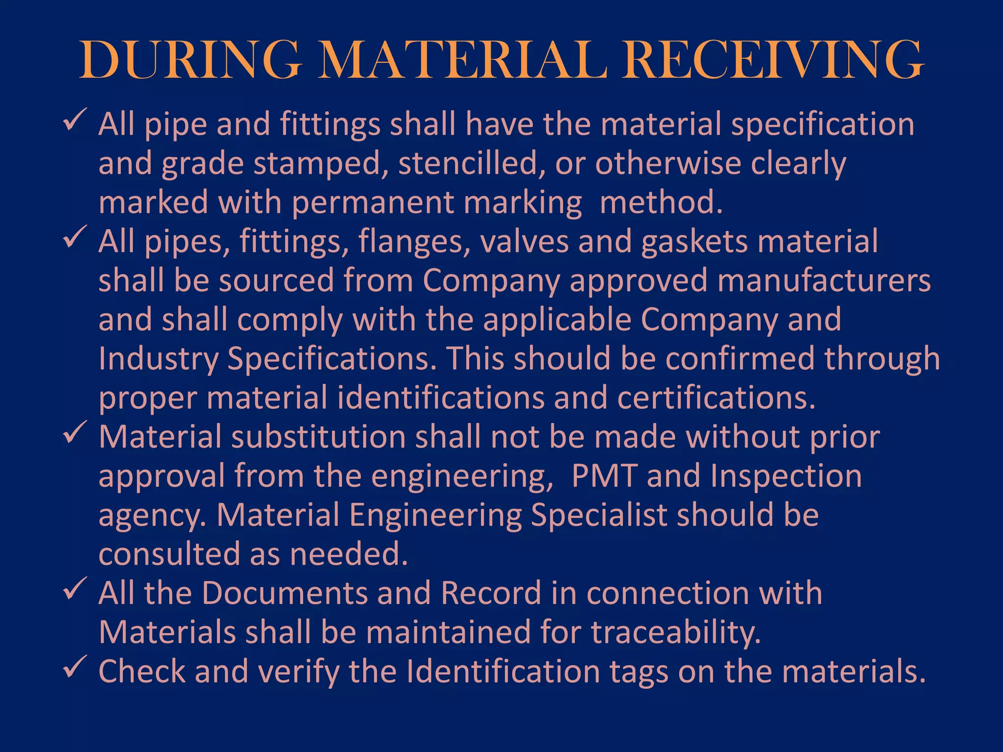 Qc piping guide | PDF