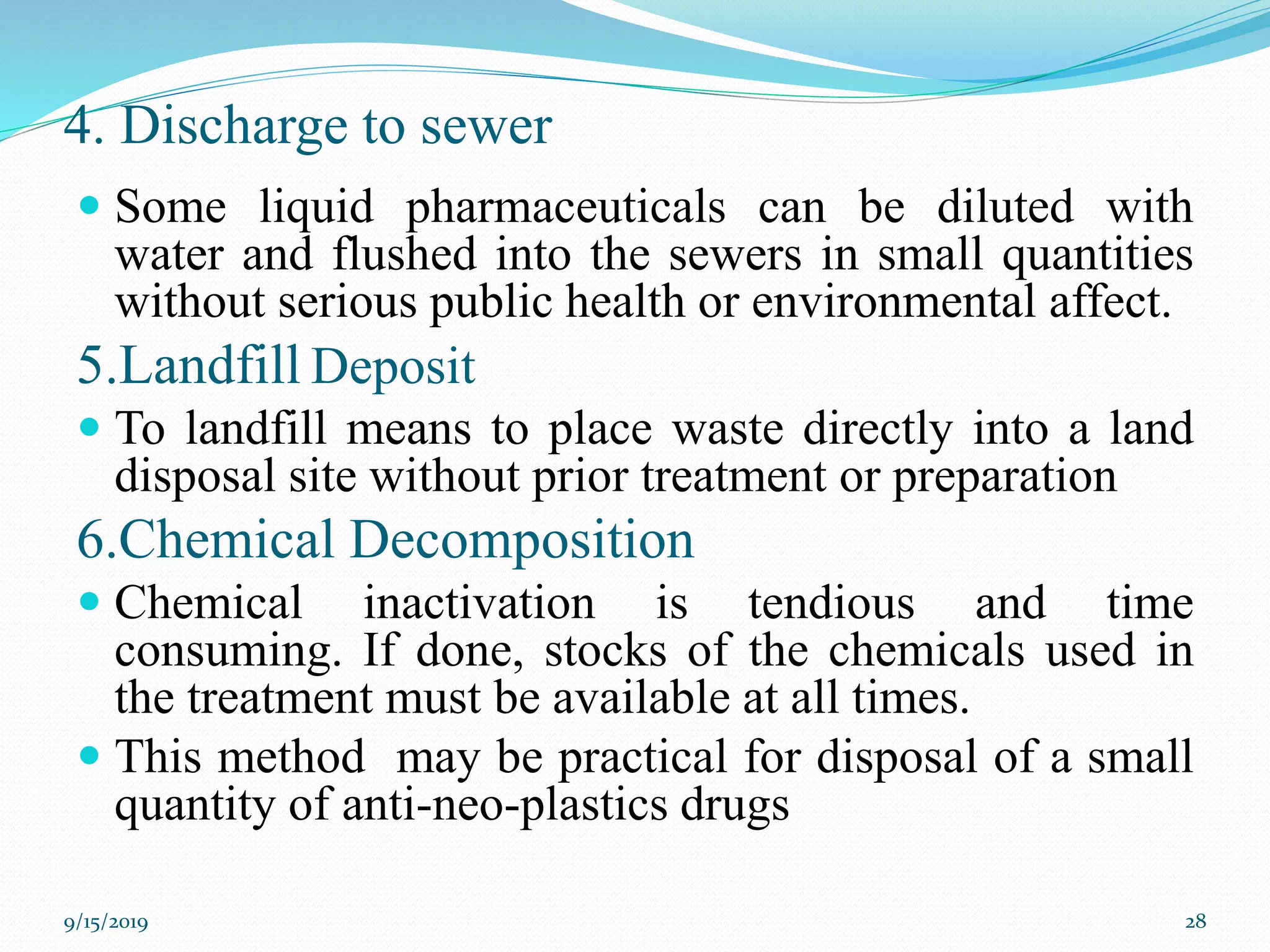 Handling of waste and Scrap disposal | PPTX