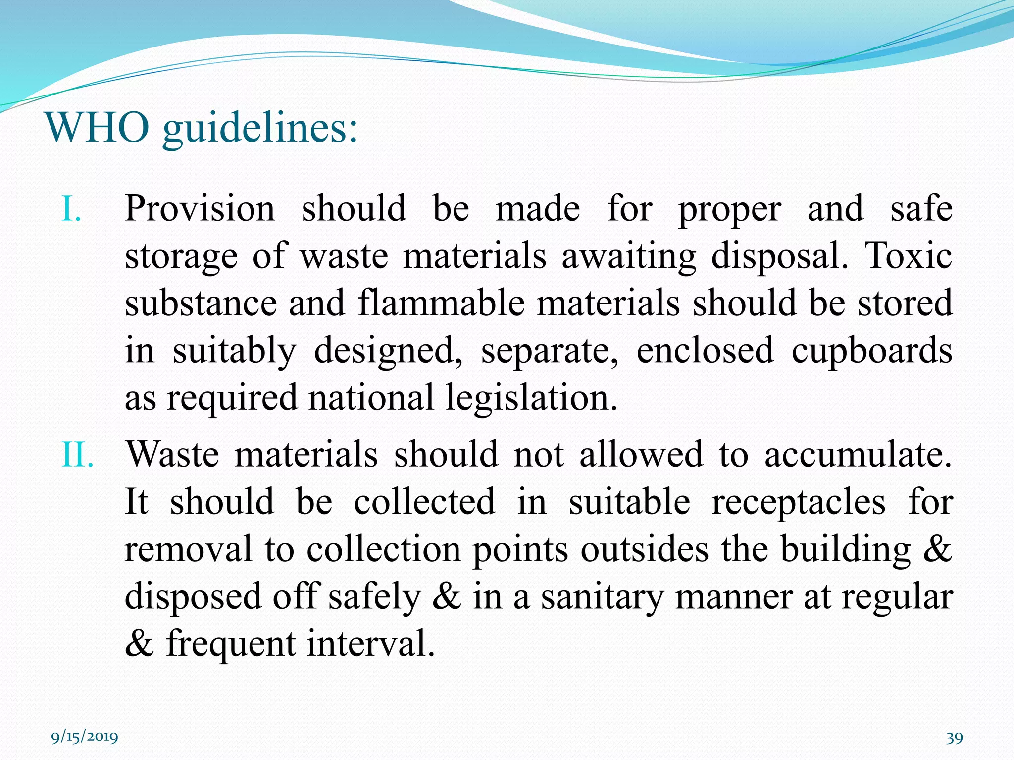 Handling of waste and Scrap disposal | PPTX