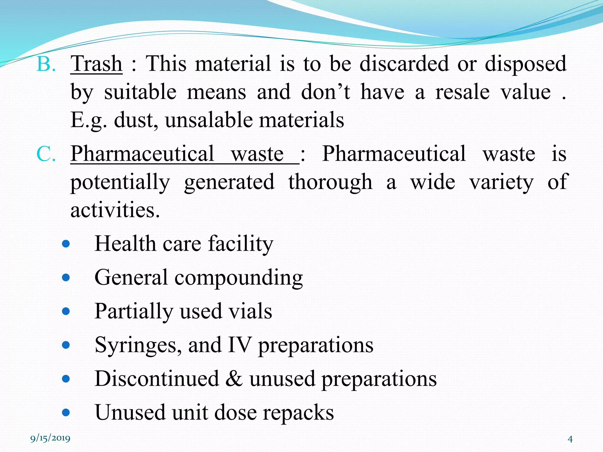 Handling of waste and Scrap disposal | PPTX
