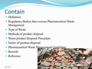 Handling of waste and Scrap disposal | PPTX