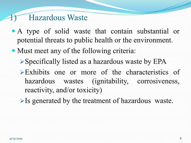Handling of waste and Scrap disposal | PPTX