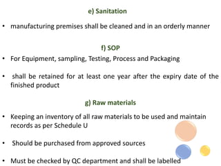 CGMP guidelines | PPTX