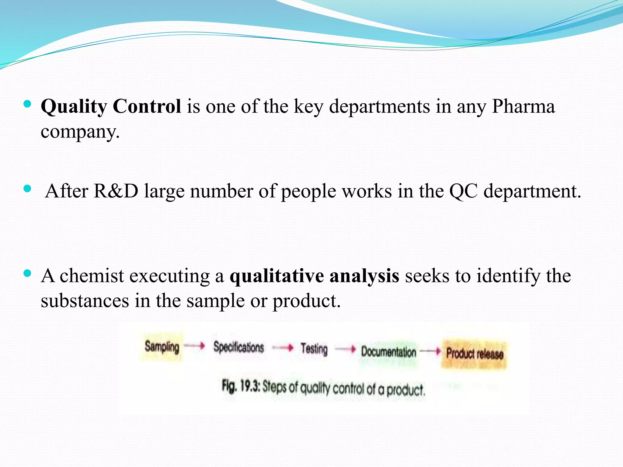Quality assurance, quality control, good laboratory practice | PPTX