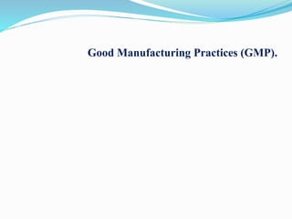 Quality assurance, quality control, good laboratory practice | PPTX