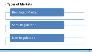 Regulated and Non-Regulated marked | PPTX