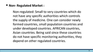 Regulated and Non-Regulated marked | PPTX