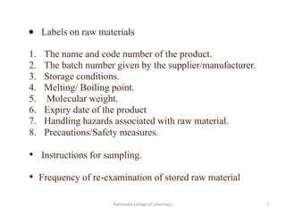 QC & QA S1 ABHISHEK RAW MATERIAL.pptx