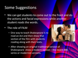 Qcr520 lesson teaching shakespeare | PPT