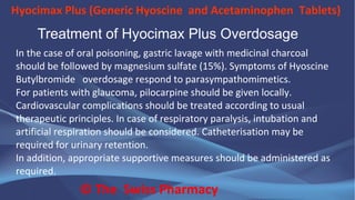 Hyocimax Plus (Generic Hyoscine and Acetaminophen Tablets) | PDF ...
