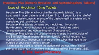 Hyocimax Plus (Generic Hyoscine and Acetaminophen Tablets) | PDF ...