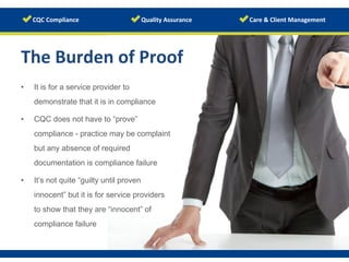 CQC: First Inspection: A Survival Guide | PPT