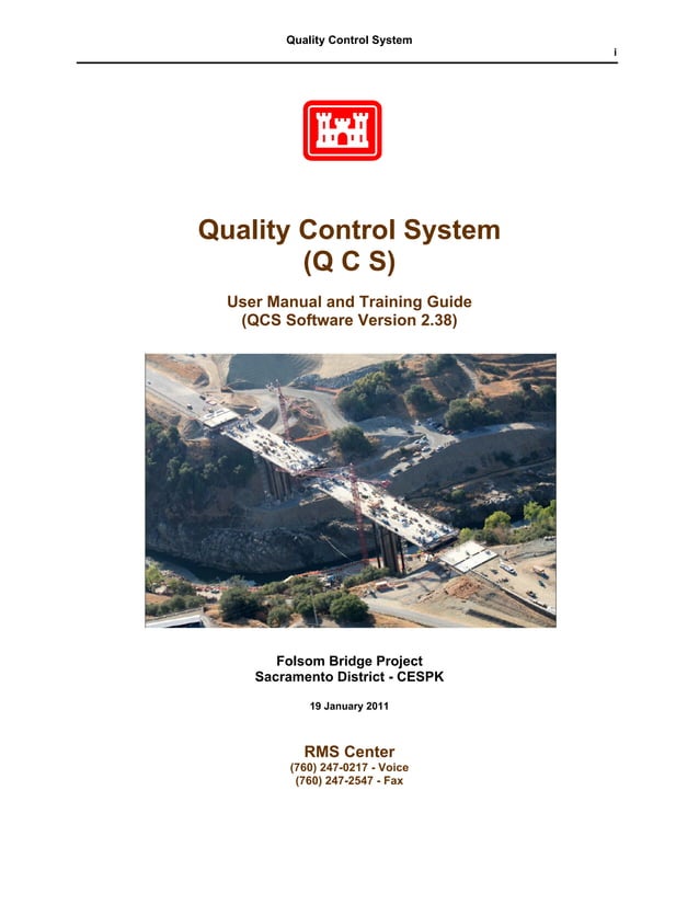 Qcs manual 2_38 | PDF