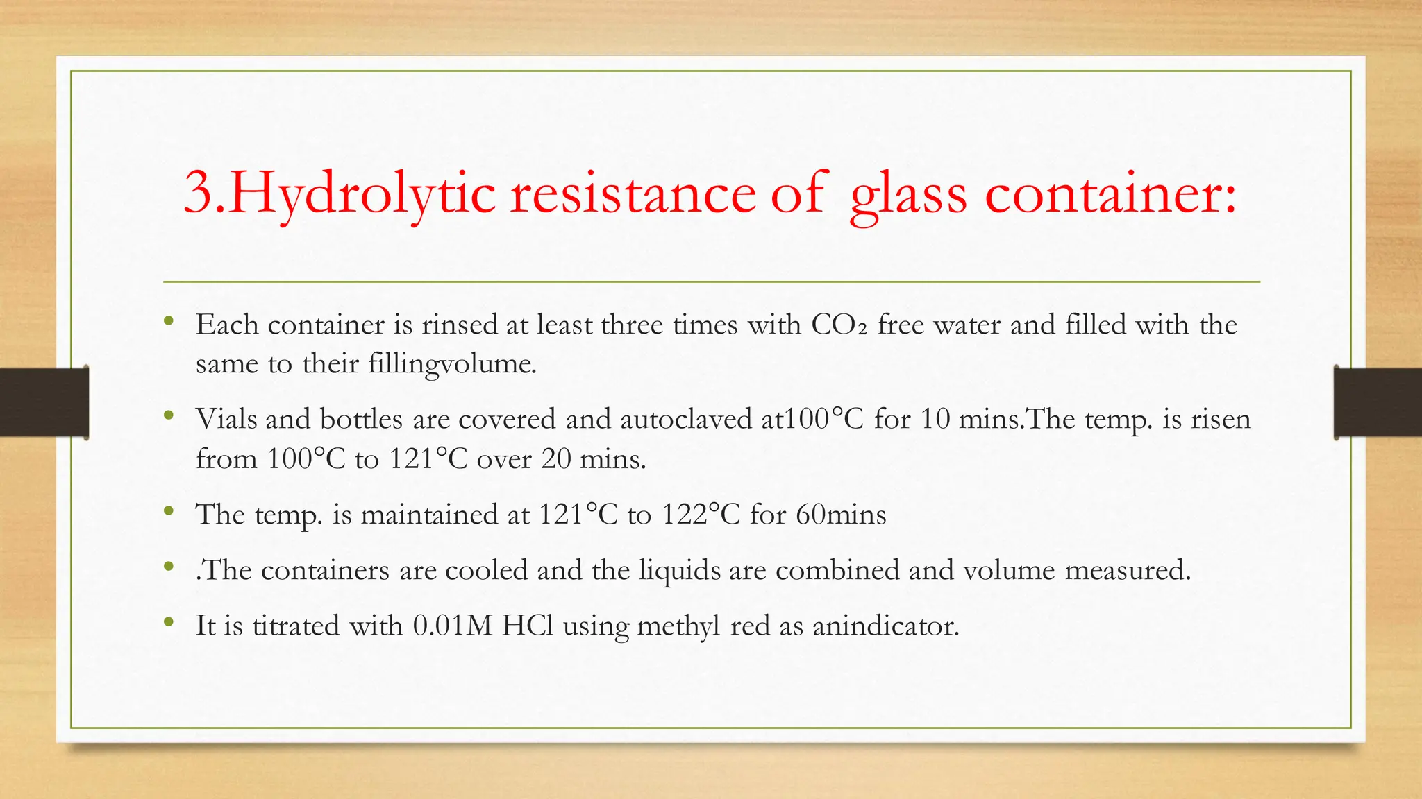 Quality control test of glass containers | PDF