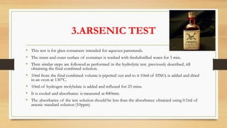 Quality control test of glass containers | PDF