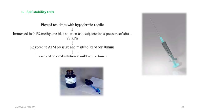 Quality Control tests for pharmaceutical containers, closures and ...