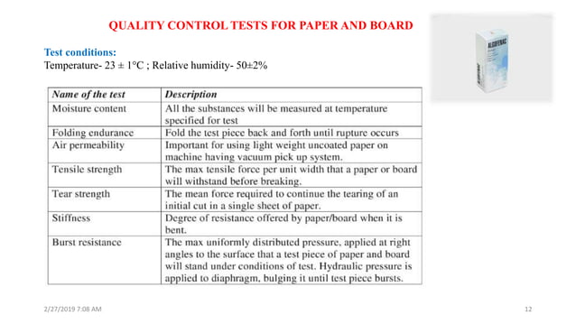 Quality Control tests for pharmaceutical containers, closures and ...