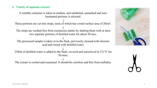 Quality Control tests for pharmaceutical containers, closures and ...