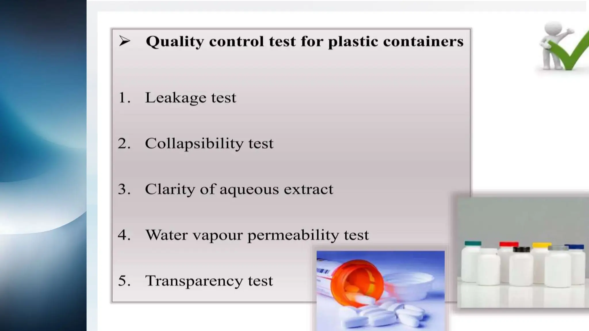 QC test for Packaging Materials used in Pharmaceuticals.pptx