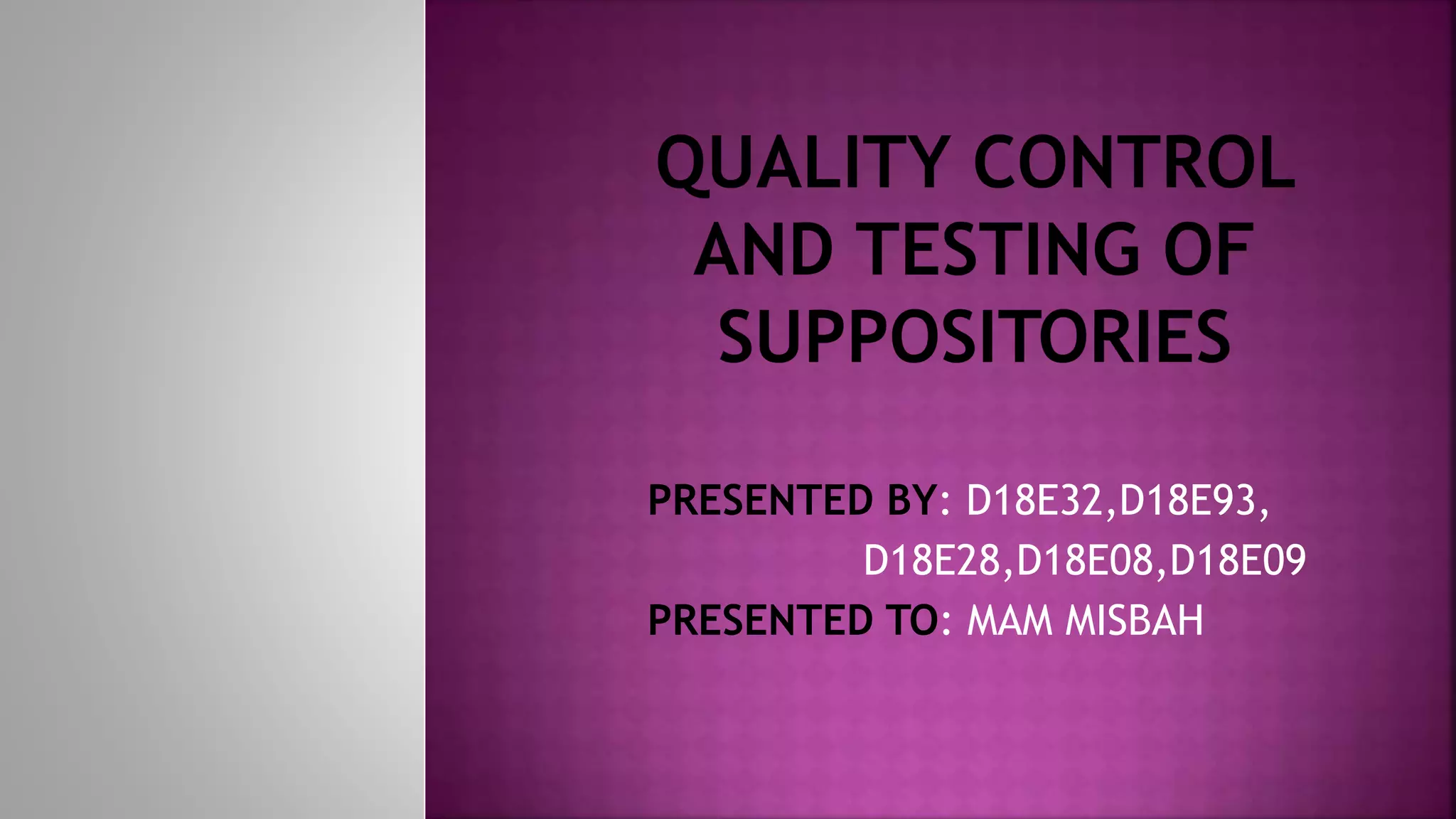 qc test for suppositories.pptx