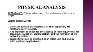 qc test for suppositories.pptx