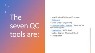 Basic Quality Control tools | PPTX