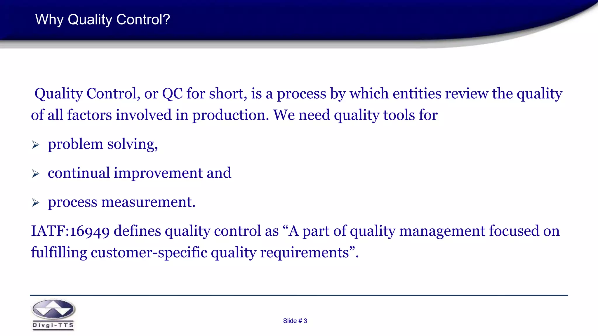 7 QC(Quality Control) Tools | PPTX