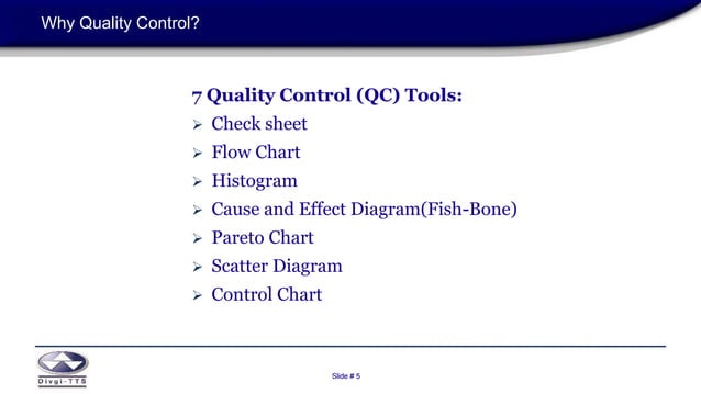 7 QC(Quality Control) Tools | PPTX
