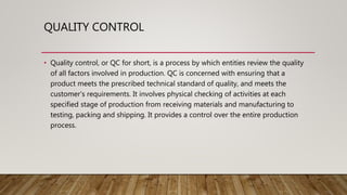 Difference Between Total Quality Control and Total Quality Management ...